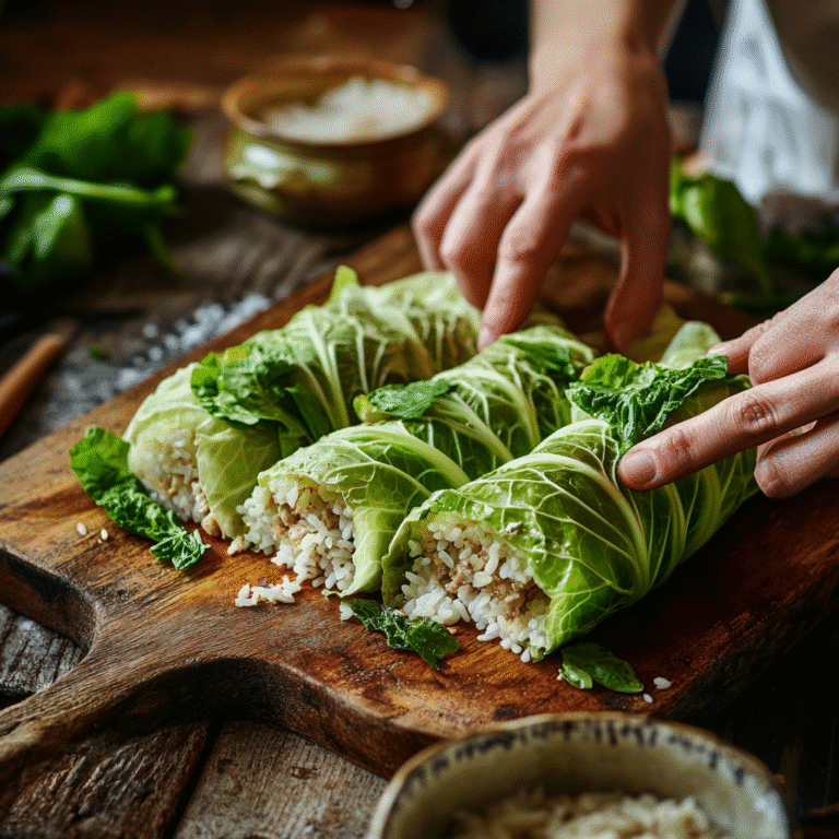 Rolling Cabbage Rolls – 7 Easy Steps for the Ultimate Comfort Dish